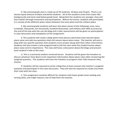 Wednesday lesson plan | DOCX