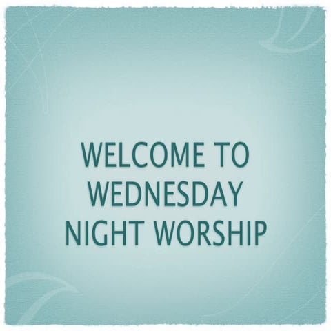 Wednesday Night Worship | KEY