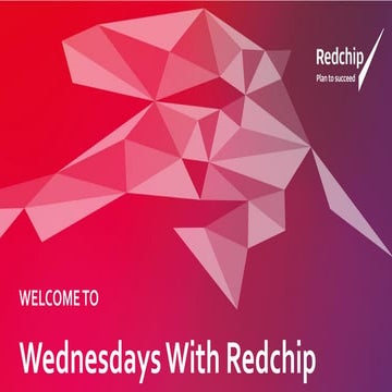 Wednesdays With Redchip March - Intellectual Property & Structuring ...