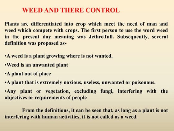 Methods of weed control | DOCX