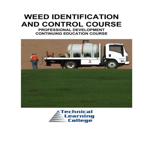 Weed Identification and Control | PDF