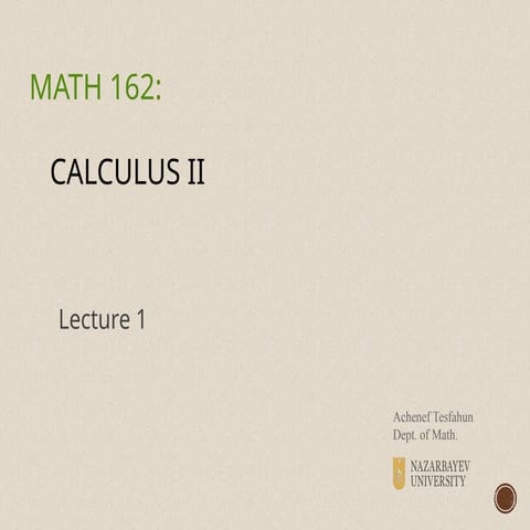 Week 1 Lecture For Calc 1 Slides For Math Ppt