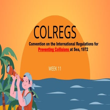 COLREG PART C | PDF