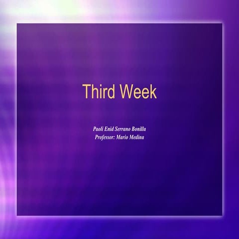 week | PPT