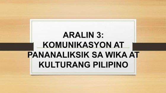 Barayti ng Wika: Dayalek, Idyolek, Sosyolek | PPTX