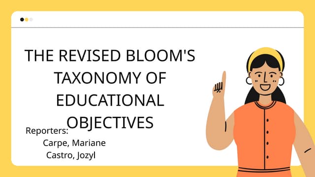 Module 16 BLOOM’S TAXONOMY.pptx