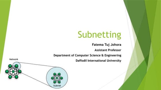 Subnetting | PPT