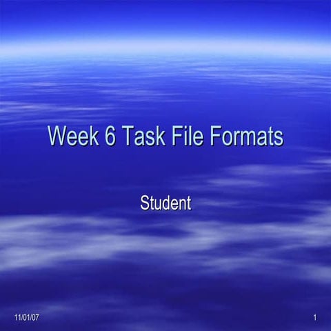 Week 6 Task File Formats Ppt Computing Technology And Computing