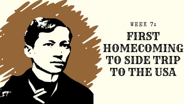 Chapter 10: Jose Rizal’s first homecoming, 1887-1888 | PPTX