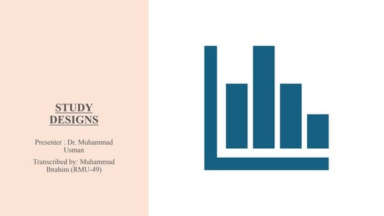 Study designs | PPTX