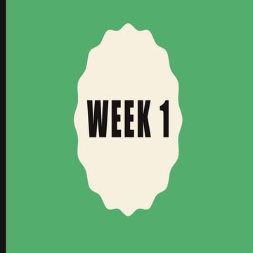 Week 1 | PPT