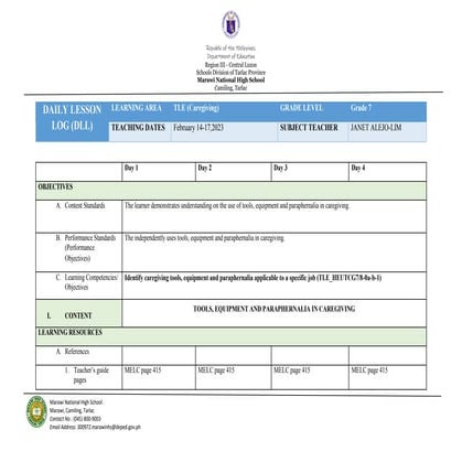 WEEK 1.docx | Eldercare | Family and Relationships