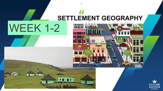 Sec 2 Unit 5 settlement patterns | PPTX | Geography | Science