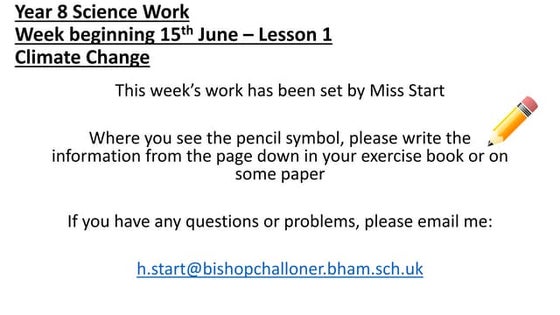 CLIMATE CHANGE power point in science grade 9 | PPT