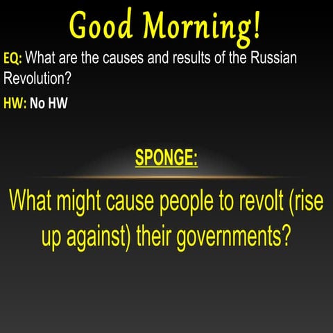 Week 10 day 2-unit 2- russian revolution | PPT | Celebrity Families ...