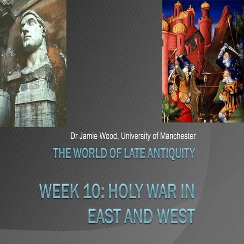 Holy War in East and West | PPT
