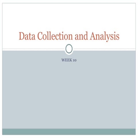 Week 10 Data | PPT