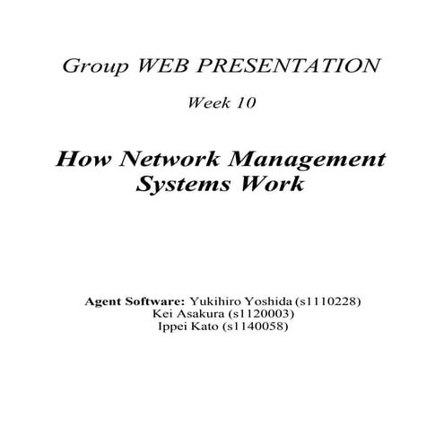 Week 10 Group Web Presentation | PDF