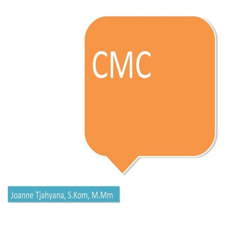 Week 11 Computer Mediated Communication Ppt Web Conferencing Computer Software And