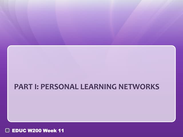 Week 11 part1 | PPTX