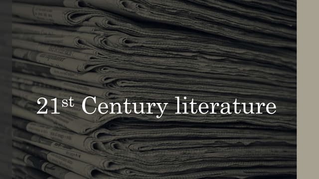 Representative Texts and Authors from North America.pptx