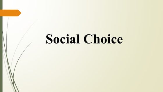 The rational choice theory | PPT