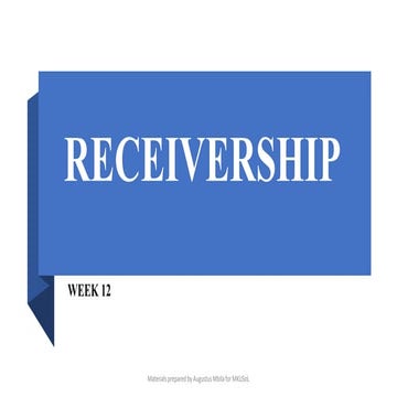 Week 12_Receivership.Pdf