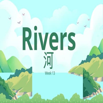 Culture Class: Four kinds of Rivers in the Philippines | PPTX