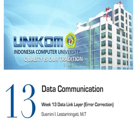 Week 13 Error Correction Pdf