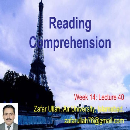Week 14. lecture 40 | PPT