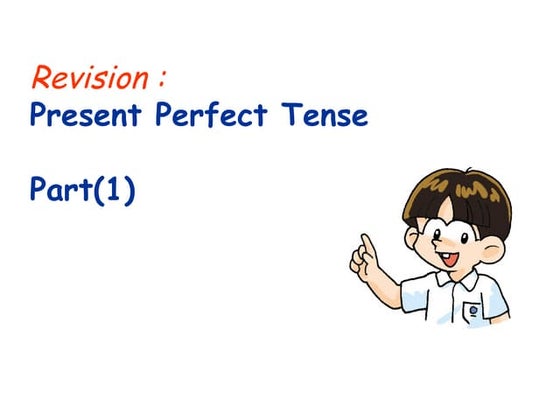 Simple past vs. present perfect tense | PPT