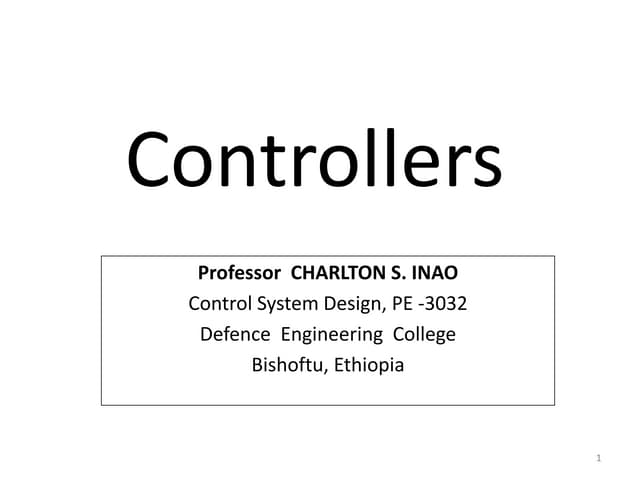 PID controller, P, I and D control Comparison PI, PD and PID Controller ...