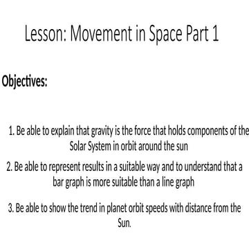 Year 7 week 15 Movement in Space part 2.pptx