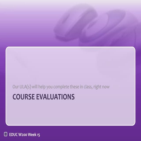 Week15 part9 | PPTX | Educational Assessment | Education