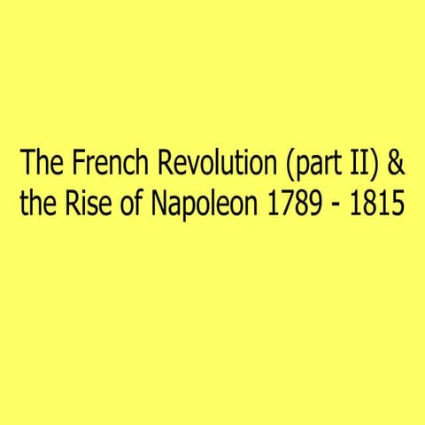 the French Revolution (part II) & the Rise of Napoleon ppt.pptx