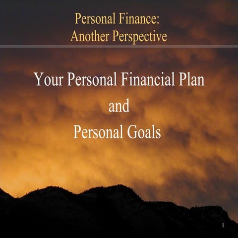 Setting Personal and Family Goals | PPT