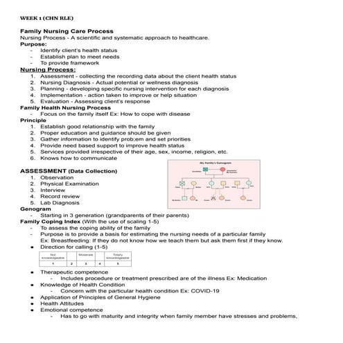 Typology of nursing problems in family health care | PPTX