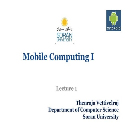 Mobile Computing Introduction | PDF | Operating Systems | Computer Software and Applications