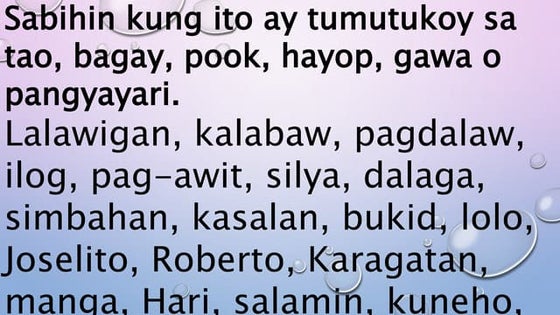 Pang abay na Panang-ayon, pananggi at pang-agam (ACTIVITY) | PPTX