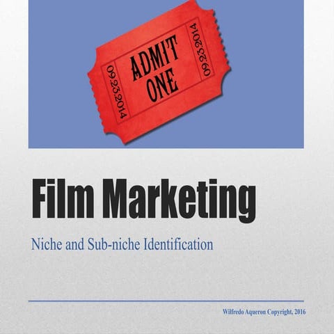 Film Production Marketing and Promotions for Independent Filmmakers ...