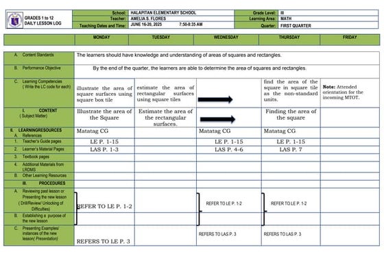 document.pdf dll in quarterly examination | PDF | Educational ...