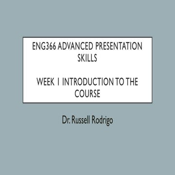 Week 1 introduction to the course copy | PDF | Educational Assessment | Education