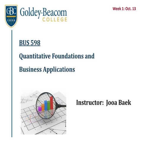 Week 1 lecture | PPT