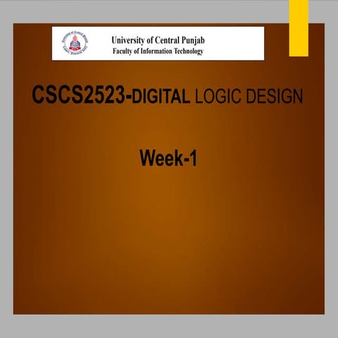 Week 1 Lecture Ppt