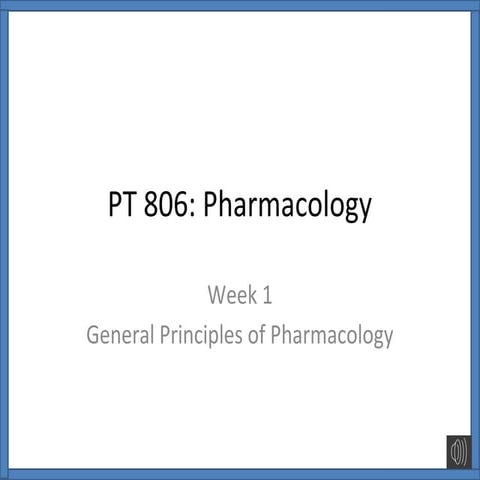 Week 1 lecture 806 narrated | ODP