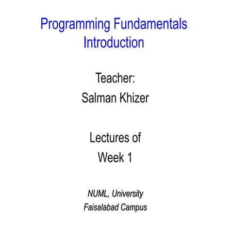 Week 1_Lectures Slides for Programming Fundamentals.pdf