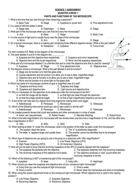 FOCUSING A SPECIMEN.pptx | Geology | Science