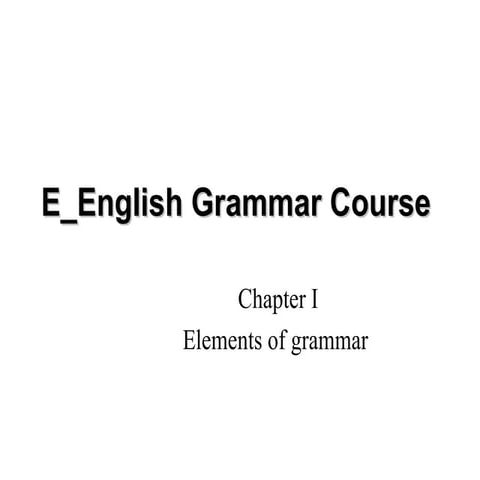 Week 1 morphemes and words | PPT