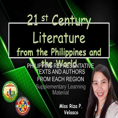 Exploring Philippine Literacy Forms, Genres, Elements, and Traditions.pptx