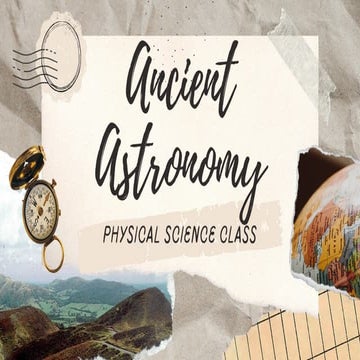 Physical Science Week 2 Powerpoint Presentation | PPTX